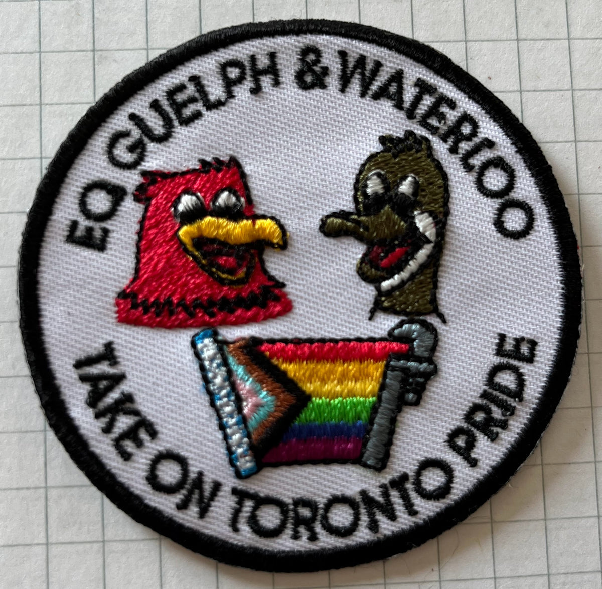 EQ Guelph x Waterloo Toronto Pride 2023 Patch – Guelph Engineering Society